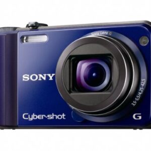 Sony Cyber-Shot DSC-H70 16.1 MP Digital Still Camera with 10x Wide-Angle Optical Zoom G Lens and 3.0-inch LCD (Blue)