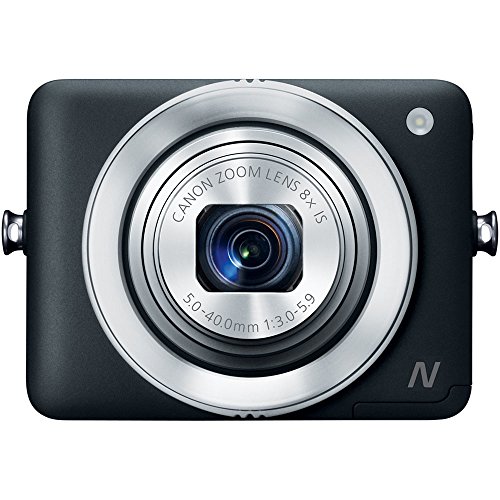 Canon PowerShot N 12.1 MP CMOS Digital Camera with 8x Optical Zoom and 28mm Wide-Angle Lens (Black)