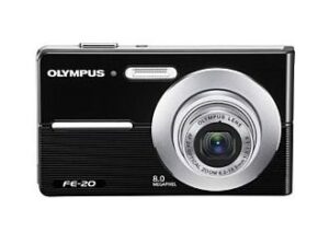 olympus fe-20 8mp digital camera (black)