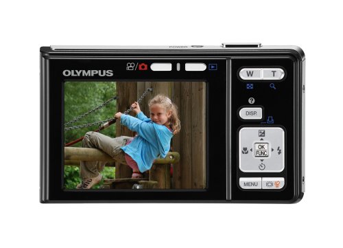 Olympus FE-20 8MP Digital Camera (Black)