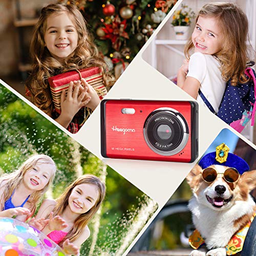 HD Digital Camera with 2.8" TFT Screen,20MP 1080P Rechargeable Point and Shoot Camera,Video Camera Compact Portable Cameras for Kids, Beginner,Students,Teens with 8X Digital Zoom