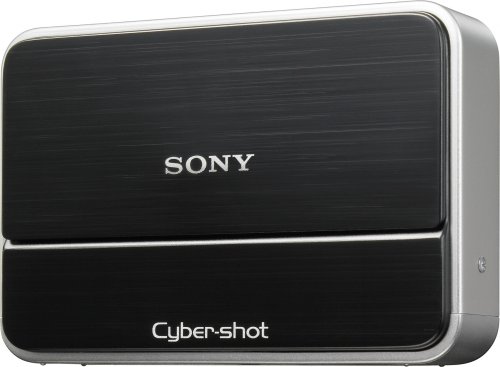 Sony Cybershot DSC-T2 8MP Digital Camera with 3x Optical Zoom (Black)