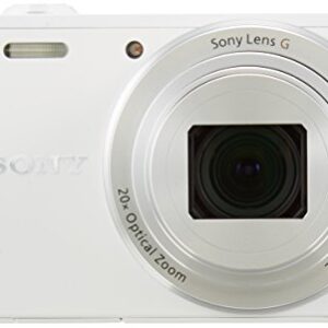 Sony DSCWX350 18 MP Digital Camera (White)