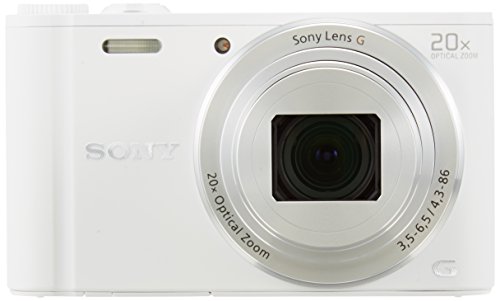 Sony DSCWX350 18 MP Digital Camera (White)