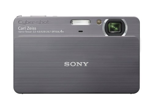 Sony Cybershot DSC-T700 10MP Digital Camera with 4x Optical Zoom with Super Steady Shot Image Stabilization (Grey)