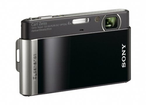 Sony Cyber-shot DSC-T90 12.1MP Digital Camera with 4x Optical Zoom and Super Steady Shot Image Stabilization (Black)