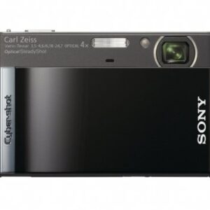 Sony Cyber-shot DSC-T90 12.1MP Digital Camera with 4x Optical Zoom and Super Steady Shot Image Stabilization (Black)