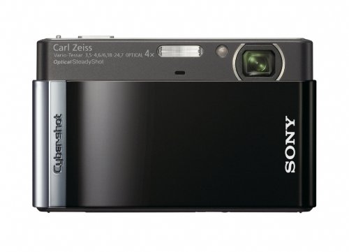 Sony Cyber-shot DSC-T90 12.1MP Digital Camera with 4x Optical Zoom and Super Steady Shot Image Stabilization (Black)