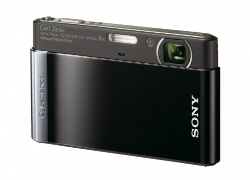 Sony Cyber-shot DSC-T90 12.1MP Digital Camera with 4x Optical Zoom and Super Steady Shot Image Stabilization (Black)