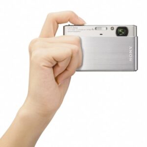 Sony Cyber-shot DSC-T90 12.1 MP Digital Camera with 4x Optical Zoom and Super Steady Shot Image Stabilization (Silver)