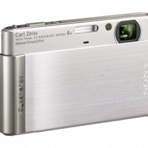 Sony Cyber-shot DSC-T90 12.1 MP Digital Camera with 4x Optical Zoom and Super Steady Shot Image Stabilization (Silver)