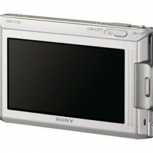 Sony Cyber-shot DSC-T90 12.1 MP Digital Camera with 4x Optical Zoom and Super Steady Shot Image Stabilization (Silver)