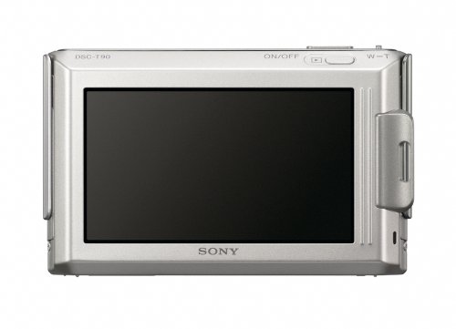 Sony Cyber-shot DSC-T90 12.1 MP Digital Camera with 4x Optical Zoom and Super Steady Shot Image Stabilization (Silver)