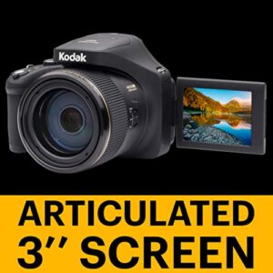 Kodak PIXPRO Astro Zoom AZ901-BK 20MP Digital Camera with 90X Optical Zoom and 3" LCD (Black)