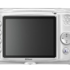 Nikon COOLPIX S30 10.1 MP Digital Camera with 3x Zoom Nikkor Glass Lens and 2.7-inch LCD (White)