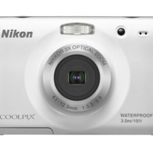 Nikon COOLPIX S30 10.1 MP Digital Camera with 3x Zoom Nikkor Glass Lens and 2.7-inch LCD (White)