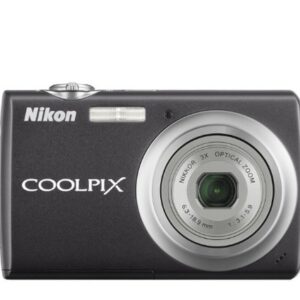 Nikon Coolpix S220 10MP Digital Camera with 3x Optical Zoom and 2.5 inch LCD (Graphite Black)