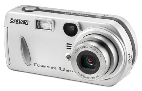 Sony DSCP72 Cyber-shot 3.2MP Digital Camera w/ 3x Optical Zoom