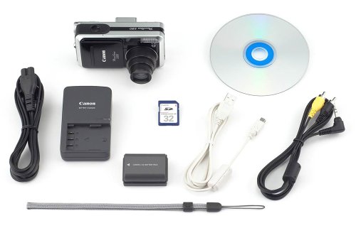 Canon Powershot S80 8MP Digital Camera with 3.6x Wide Angle Optical Zoom