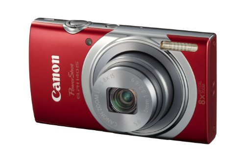 Canon PowerShot ELPH140 is (Red)