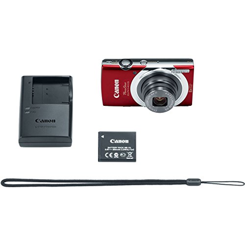 Canon PowerShot ELPH140 is (Red)