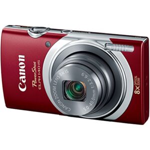 Canon PowerShot ELPH140 is (Red)