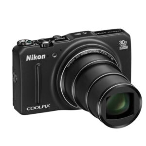 Nikon COOLPIX S9700 16.0 MP Wi-Fi Digital Camera with 30x Zoom NIKKOR Lens, GPS, and Full HD 1080p Video (Black) (Renewed)