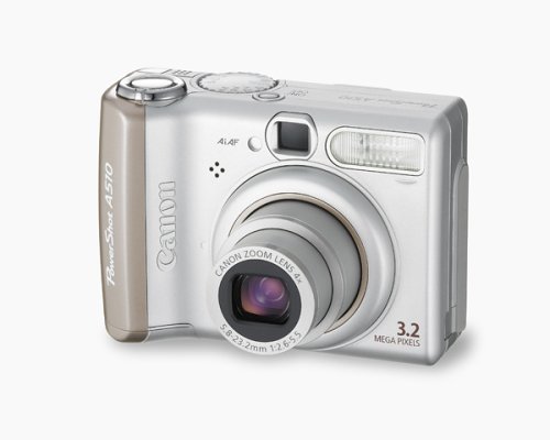 Canon PowerShot A510 3.2MP Digital Camera with 4x Optical Zoom