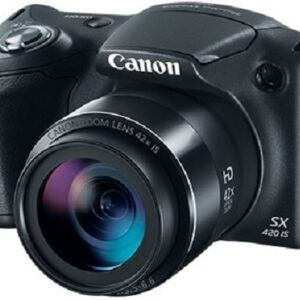 Canon PowerShot SX420 is 20MP Digital Camera w/42x Optical Zoom - Wi-Fi & NFC Enabled (Black) 11-Piece Value Bundle (Renewed)