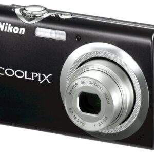 Nikon Coolpix S230 10MP Digital Camera with 3x Optical Zoom and 3 inch Touch Panel LCD (Jet Black)