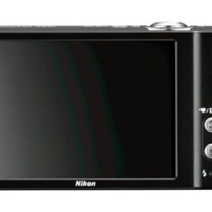 Nikon Coolpix S230 10MP Digital Camera with 3x Optical Zoom and 3 inch Touch Panel LCD (Jet Black)