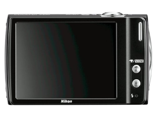 Nikon Coolpix S230 10MP Digital Camera with 3x Optical Zoom and 3 inch Touch Panel LCD (Jet Black)