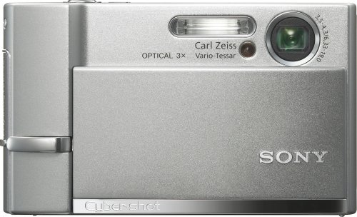 Sony Cybershot DSC-T50 7.2MP Digital Camera with 3x Optical Zoom (Silver)