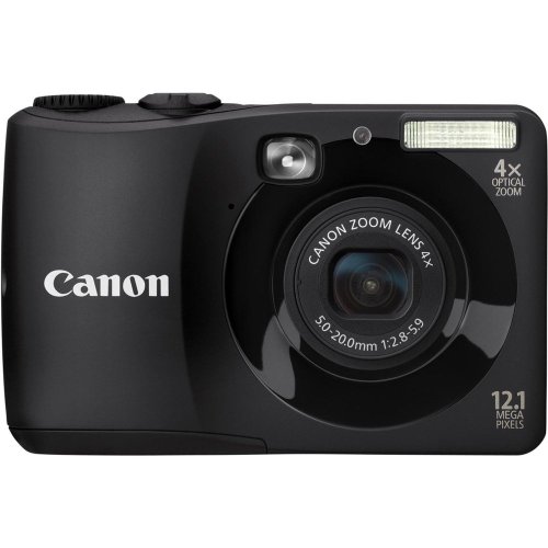 Canon Powershot A1200 12.1 MP Digital Camera with 4x Optical Zoom (Black)