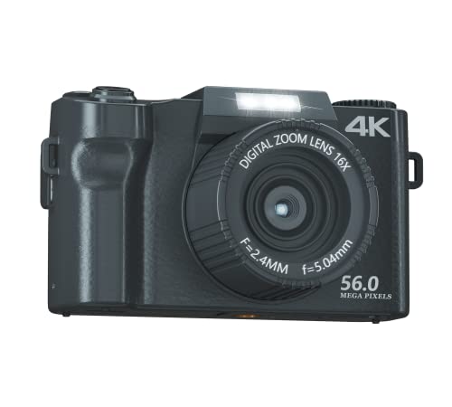 Digital Camera 1080P 24MP,Kids Camera with 32GB SD Card Point and Shoot Camera with 2 Rechargeable Batteries &Tripod