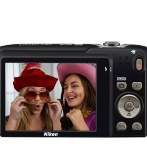 Nikon COOLPIX S3100 14 MP Digital Camera with 5x NIKKOR Wide-Angle Optical Zoom Lens and 2.7-Inch LCD (Red)