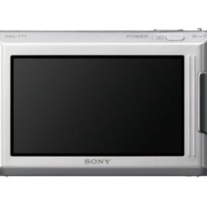 Sony Cybershot DSC-T77 10.1MP Digital Camera with 4x Optical Zoom with Super Steady Shot Image Stabilization (Silver)