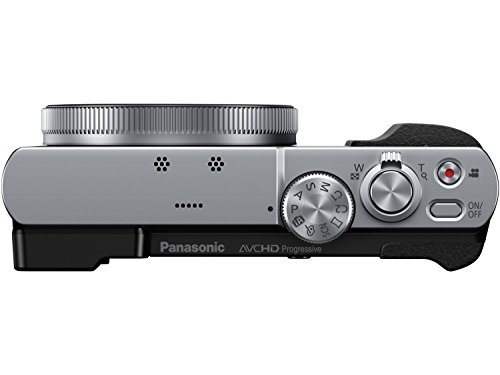 PANASONIC LUMIX ZS50 Camera, 30X LEICA DC Vario-ELMAR Lens, 12.1 Megapixels, High Sensitivity Sensor, Eye Viewfinder, DMC-ZS50S (USA SILVER)