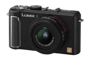 panasonic dmc-lx3 10.1mp digital camera with 24mm wide angle mega optical image stabilized zoom (black)