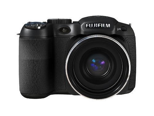 Fujifilm FinePix S1800 12.2 MP Digital Camera with 18x Wide Angle Optical Dual Image Stabilized Zoom and 3-Inch LCD