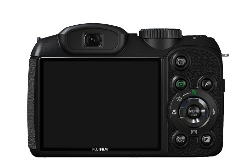 Fujifilm FinePix S1800 12.2 MP Digital Camera with 18x Wide Angle Optical Dual Image Stabilized Zoom and 3-Inch LCD