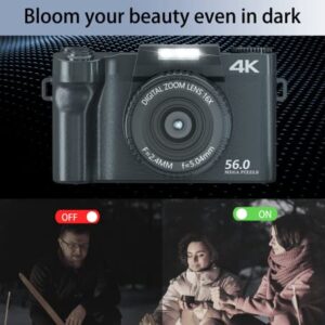 1080P 24MP Digital Camera, Point and Shoot Camera with 32GB SD Card,16X Digital Zoom Video Camera for Kids Teens/Adults