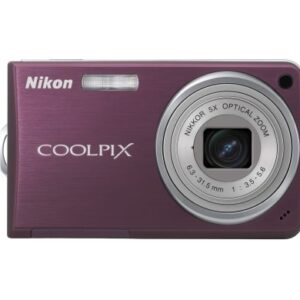 Nikon Coolpix S550 10MP Digital Camera with 5x Optical Zoom (Plum)