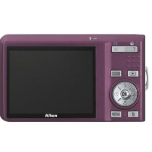 Nikon Coolpix S550 10MP Digital Camera with 5x Optical Zoom (Plum)