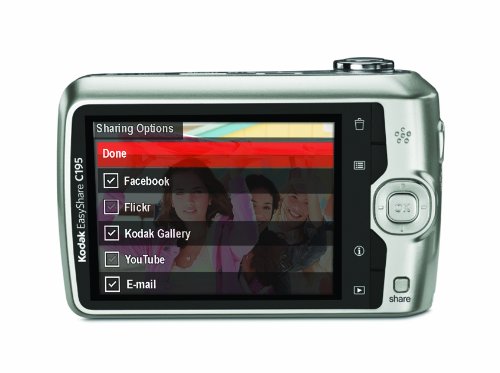 Kodak Easyshare C195 Digital Camera (Silver) (Discontinued by Manufacturer)