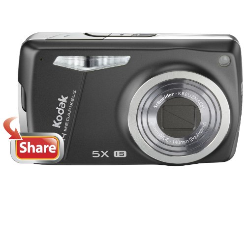 Kodak Easyshare M575 14 MP Digital Camera with 5x Wide Angle Optical Zoom and 3.0-Inch LCD (Midnight Black)