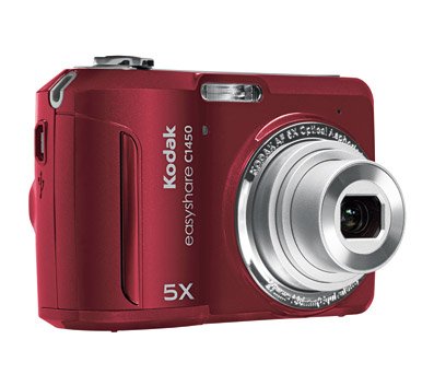 Kodak C1450 14mp Digital Camera w/ 5x Optical Zoom - Red