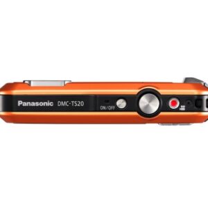 Panasonic Lumix TS20 16.1 MP TOUGH Waterproof Digital Camera with 4x Optical Zoom (Orange) (OLD MODEL)