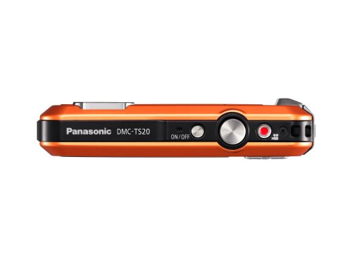 Panasonic Lumix TS20 16.1 MP TOUGH Waterproof Digital Camera with 4x Optical Zoom (Orange) (OLD MODEL)