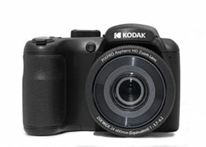 kodak pixpro astro zoom az255-bk 16mp digital camera with 25x optical zoom 24mm wide angle 1080p full hd video and 3″ lcd (black)